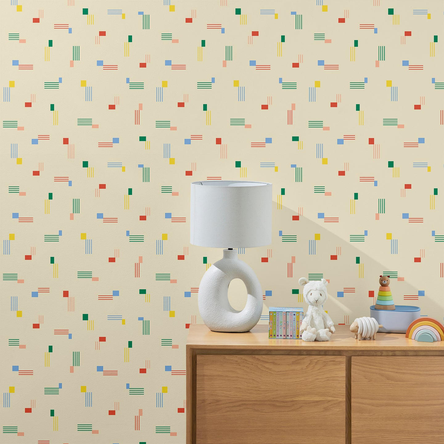 Mitchell Black x Poketo Wallpaper - Stripes